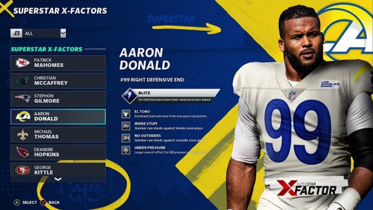 Complete Madden 21 X-Factor List: Top Players & Abilities