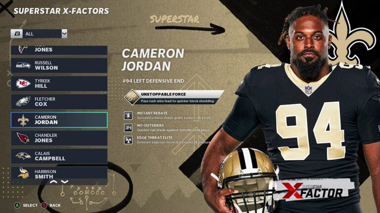 Complete Madden 21 X-Factor List: Top Players & Abilities